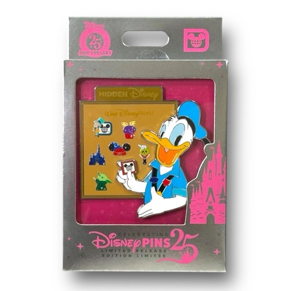 Disney | Other | Disney Pins 25th Anniversary Donald Duck Jumbo Pin ...
